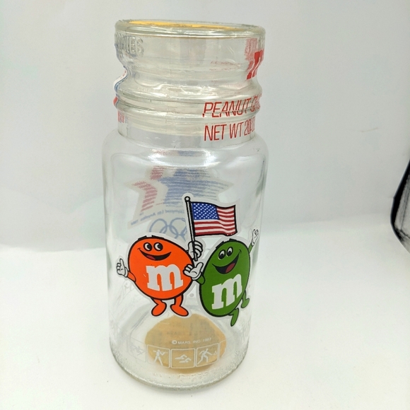 Kitchen | Vintage M M 1984 Olympic Games Glass Jar Canister Container ...